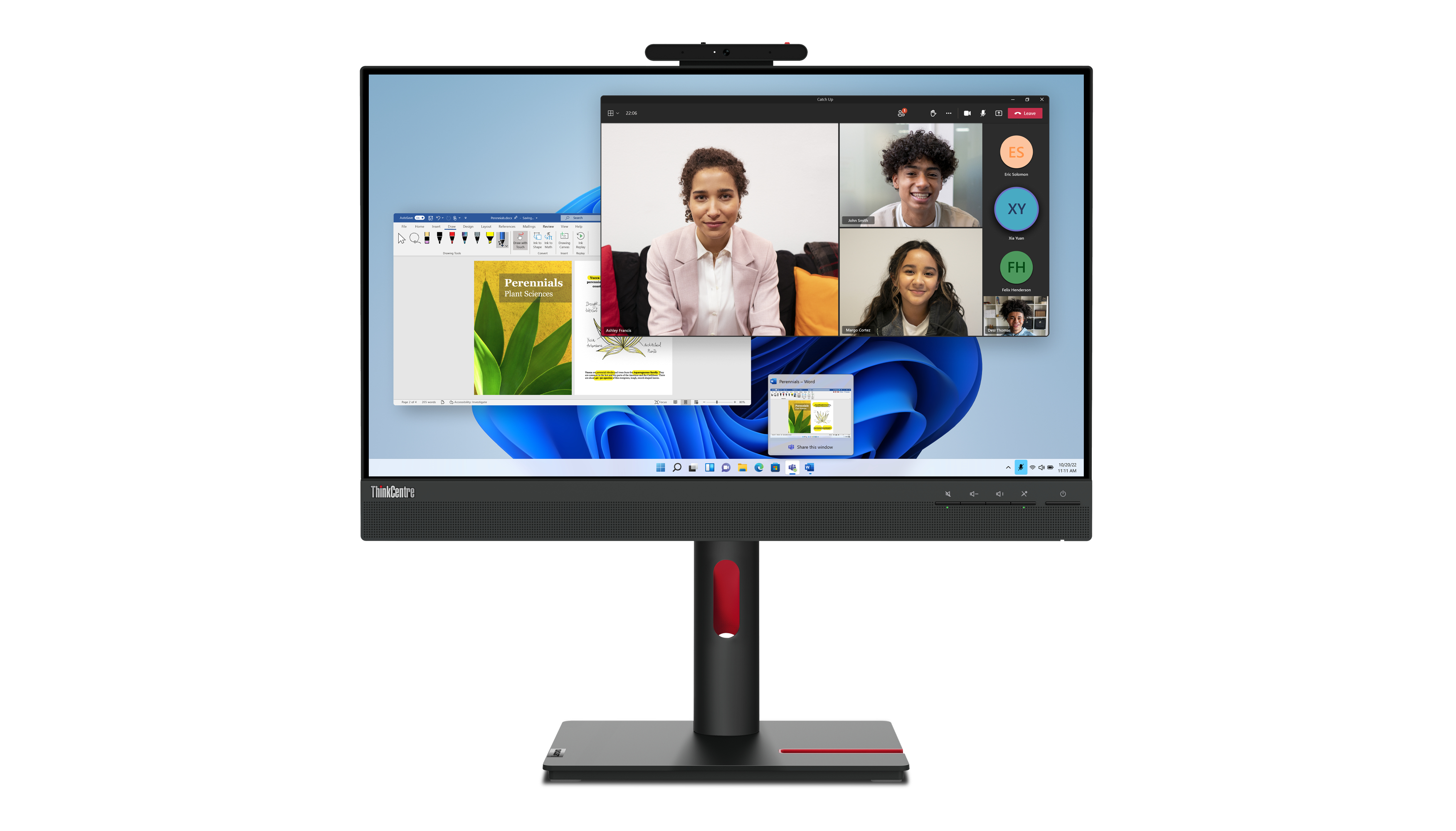 Lenovo ThinkCentre Tiny-In-One 24 Gen 5 computer monitor 60.5 cm (23.8") 1920 x 1080 pixels Full ...