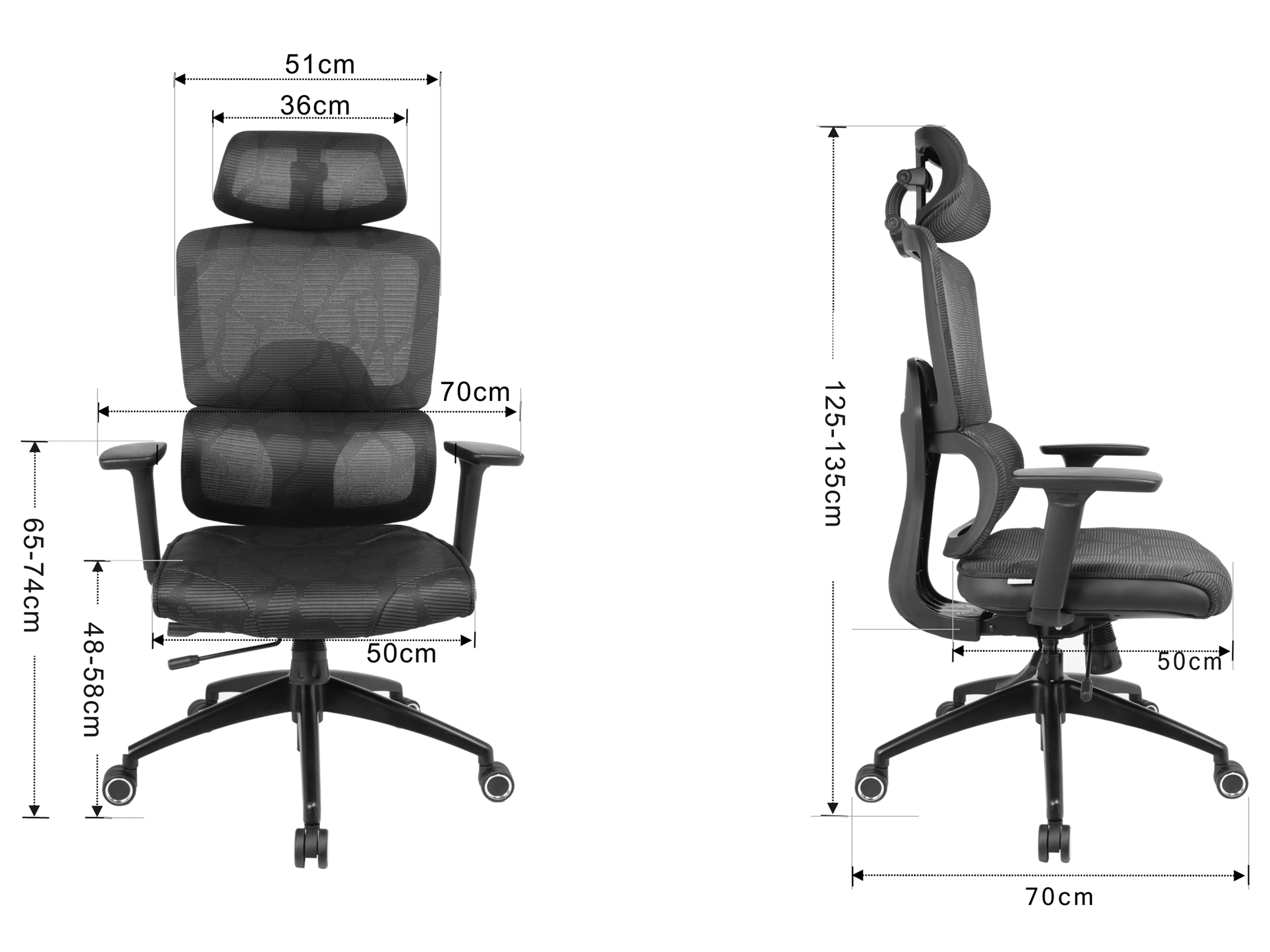 ErgoFusion Gaming Chair Pro