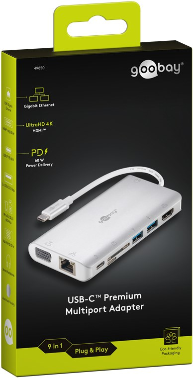 Goobay USB-C Premium Multiport Adapter