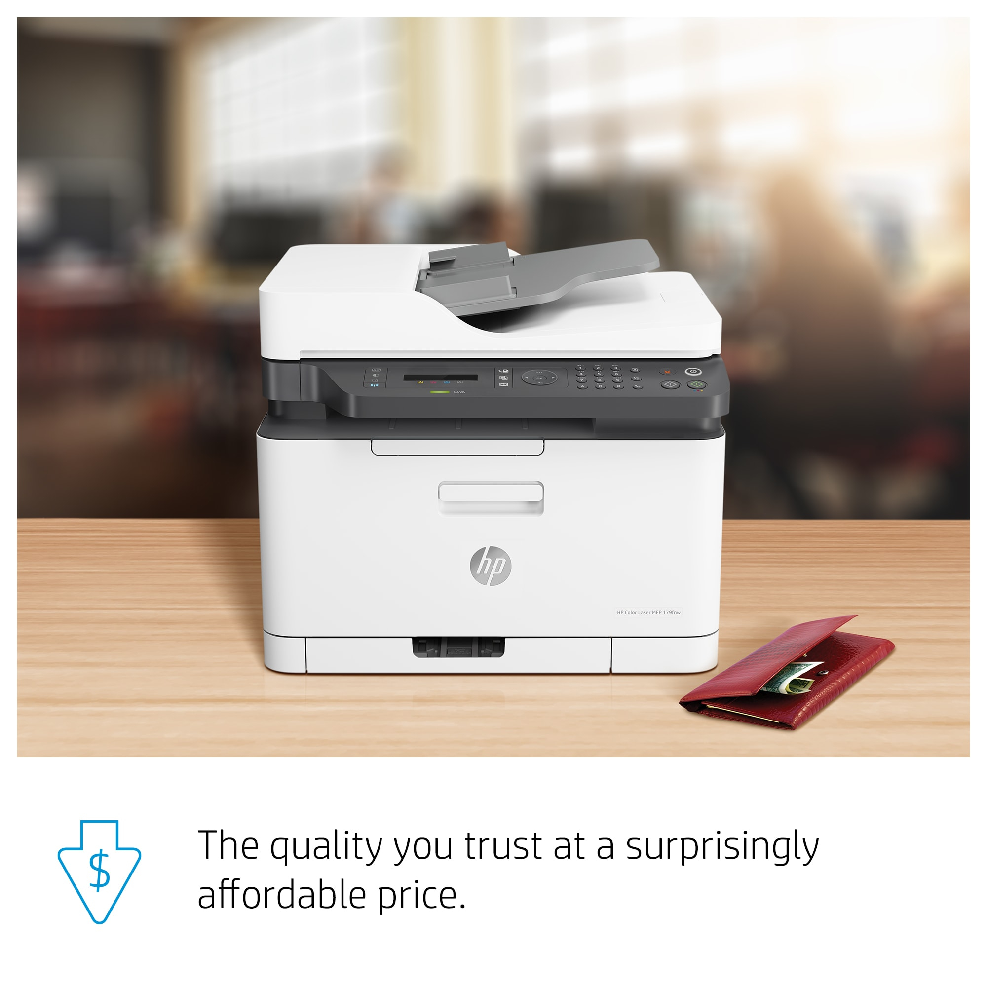 HP Color Laser MFP 179fnw, Print, copy, scan, fax, Scan to PDF