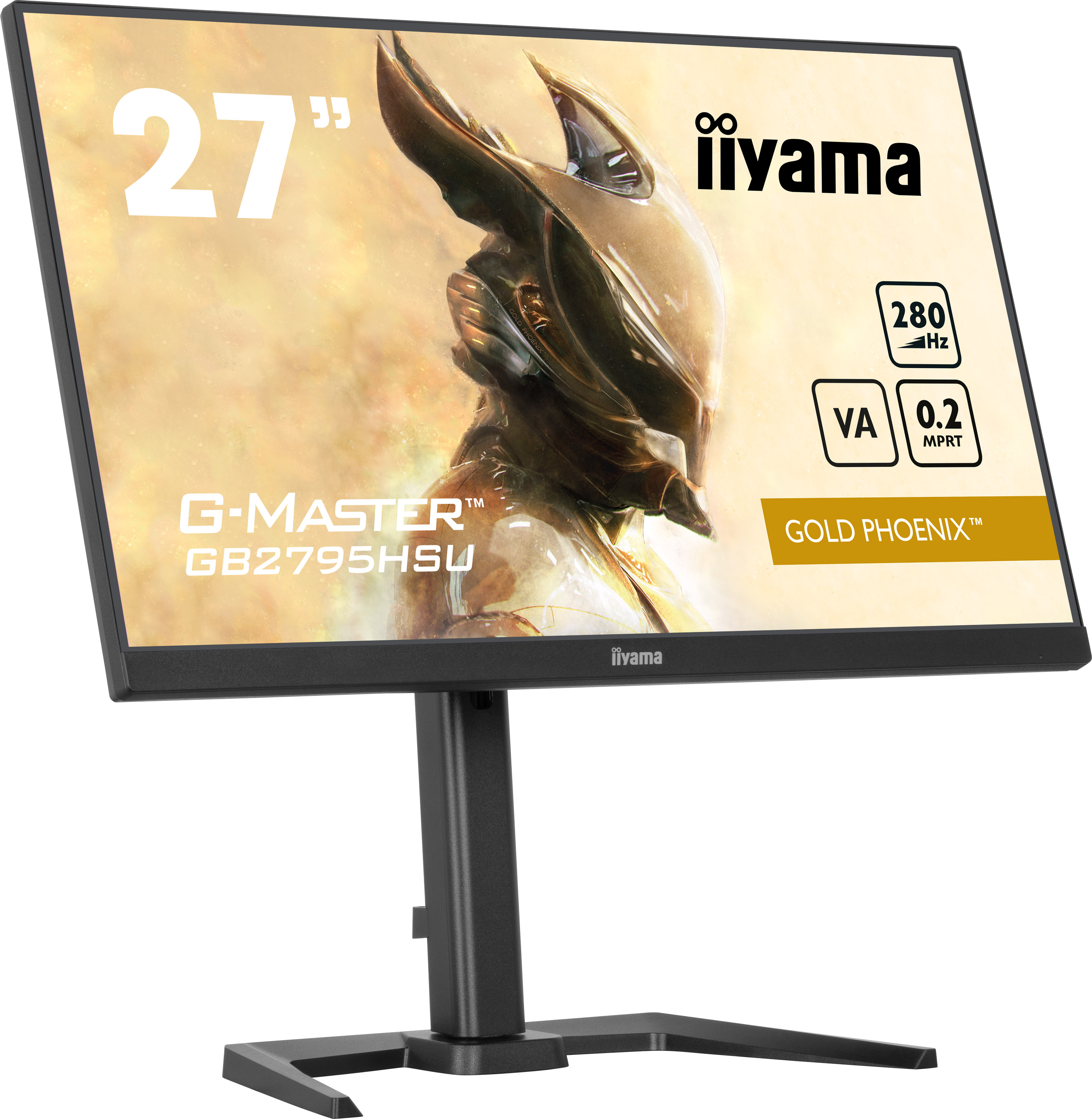 iiyama Control the game with the 27" GB2795HSU Gold Phoenix 280Hz VA ...