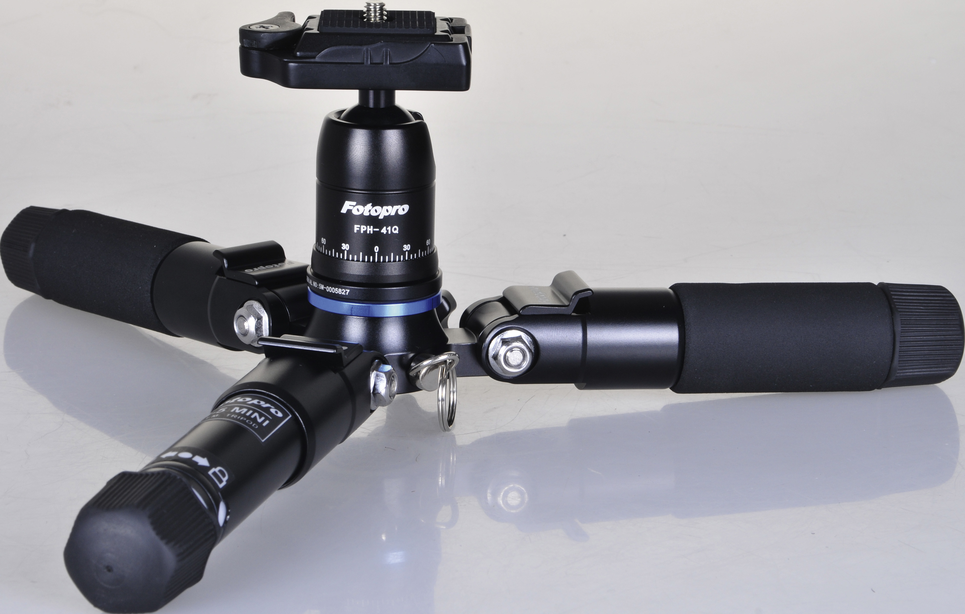 Rollei M5-Mini tripod Digital/film cameras 3 leg(s) Black, Blue