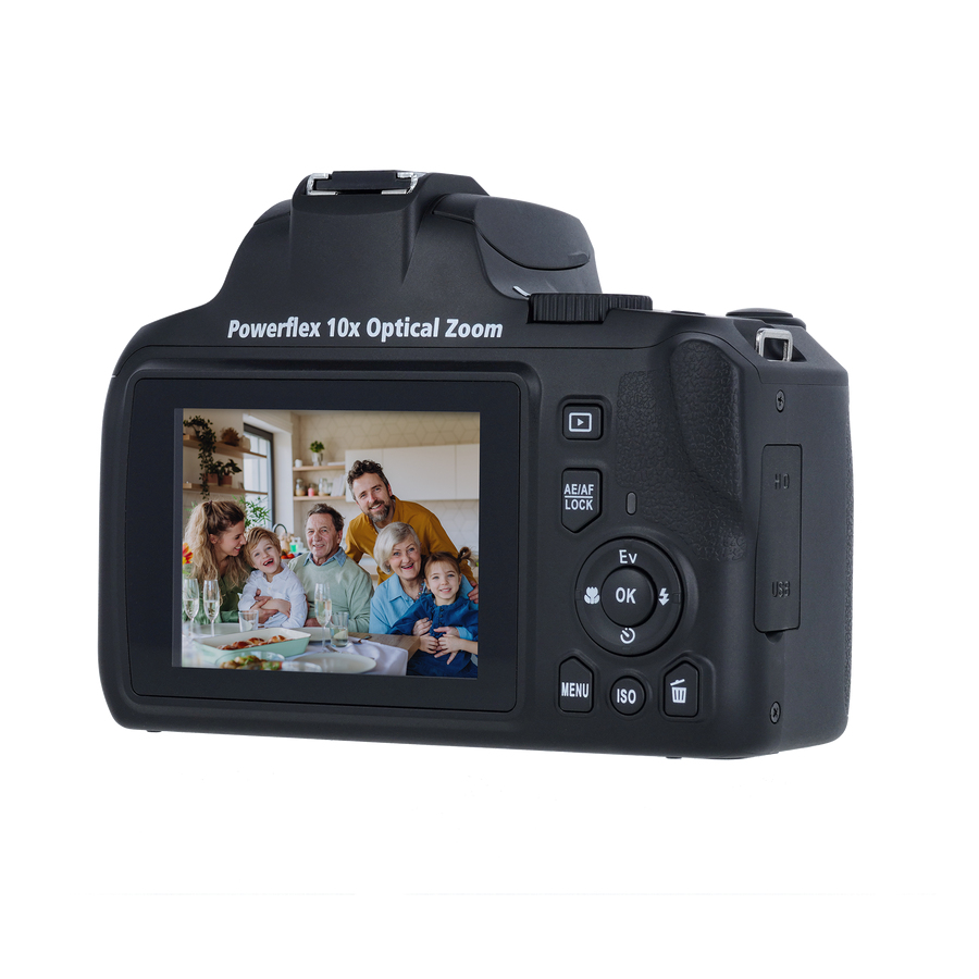 Rollei Powerflex 10x Bridge camera 64 MP 9200 x 6900 pixels Black