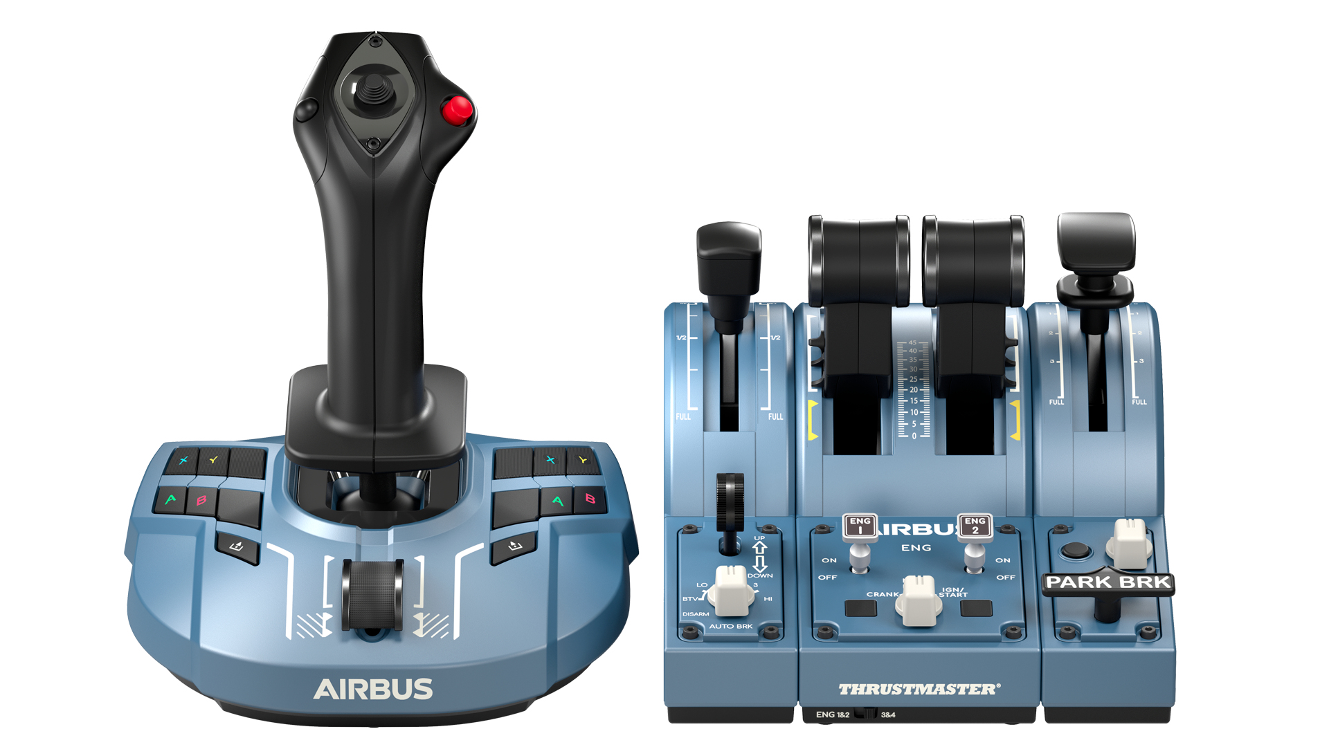 Thrustmaster TCA Captain Pack X Airbus Edition Black, Grey USB Joystick ...